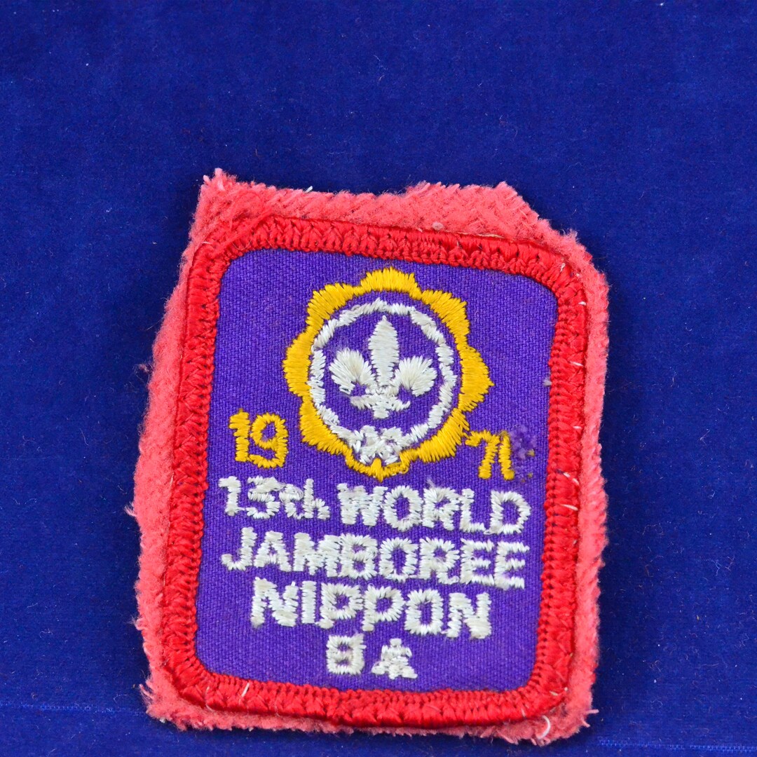 Vintage Boy Scouts BSA 13th World Jamboree Nippon 1971 Participant ...