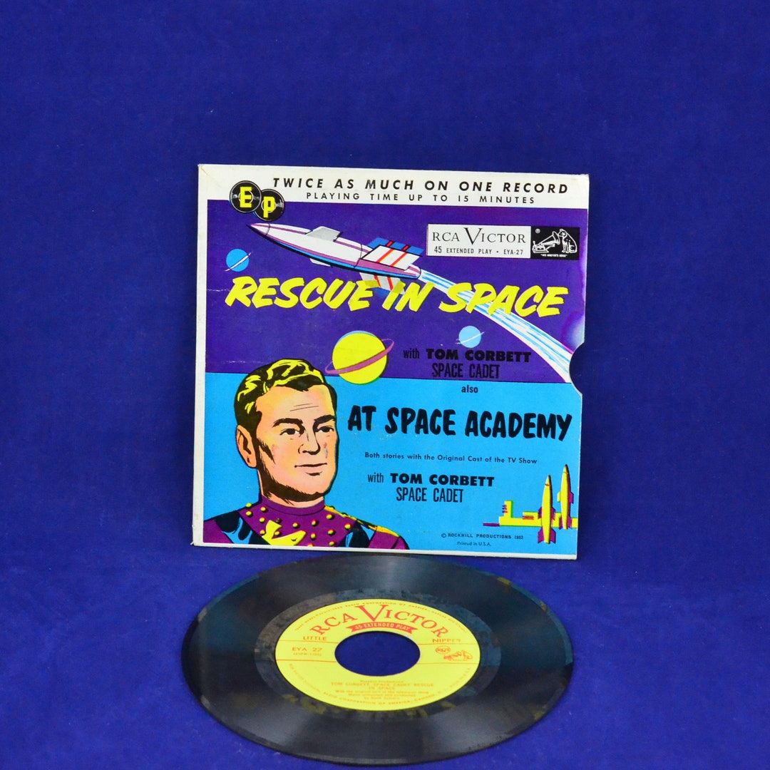 Rare RCA Victor Rescue in Space & at Space Academy W Tom Corbett ...