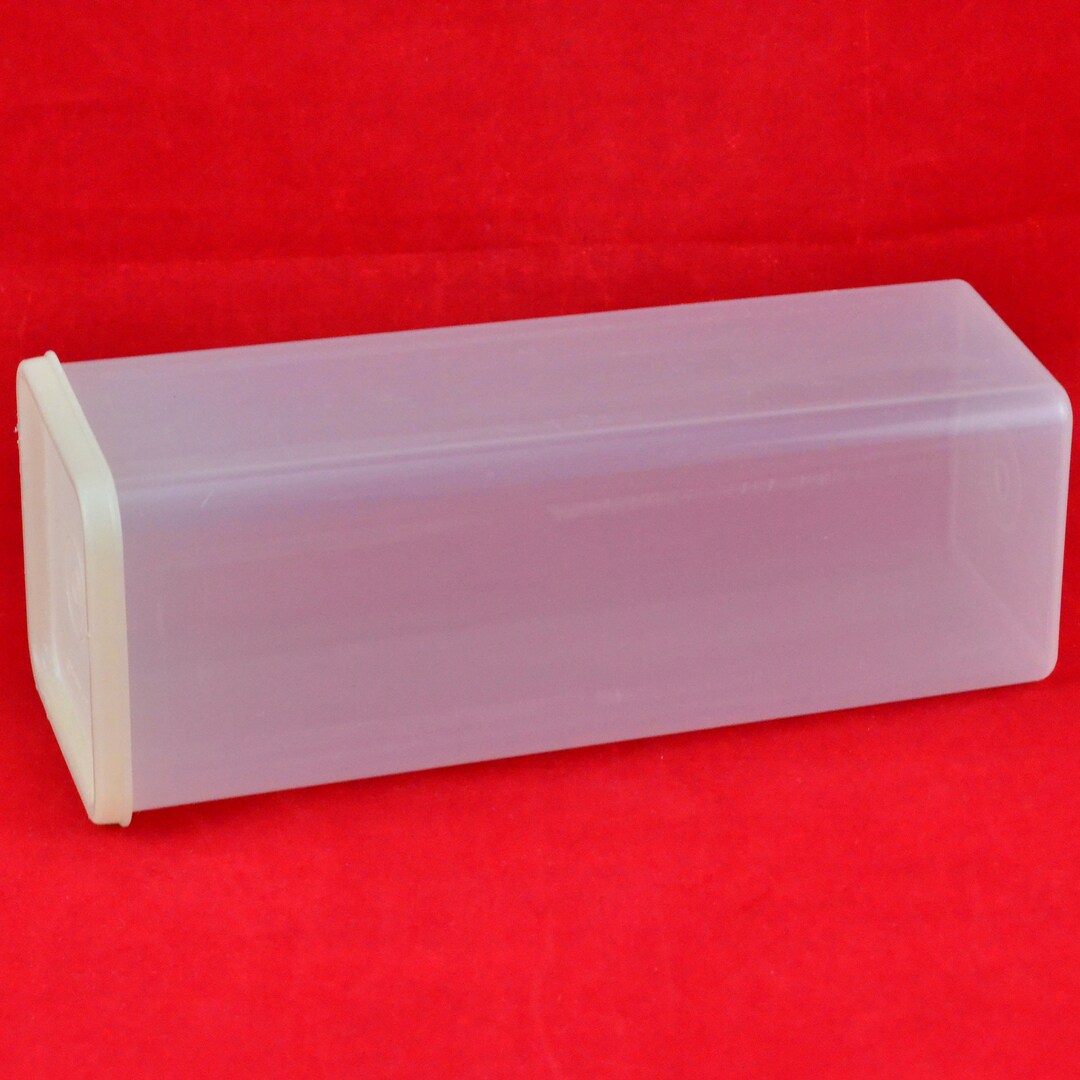 Vintage Tupperware 2 Lb Velveeta Block Cheese Keeper Container Opaque ...