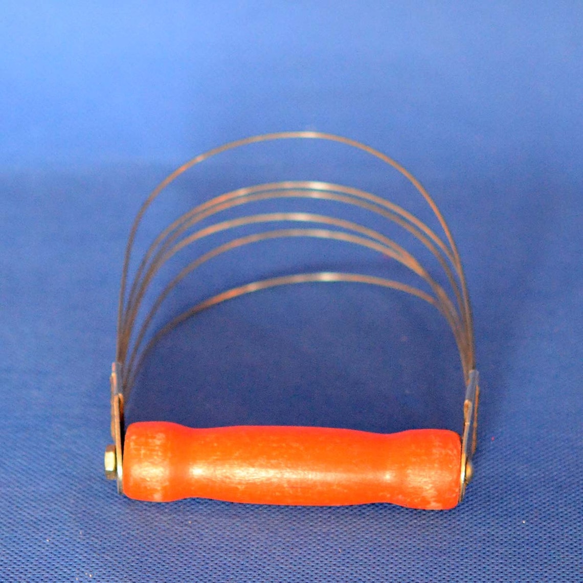 Androck Pastry Blender With Red Handle - Wood Handle - Vintage Utensil ...