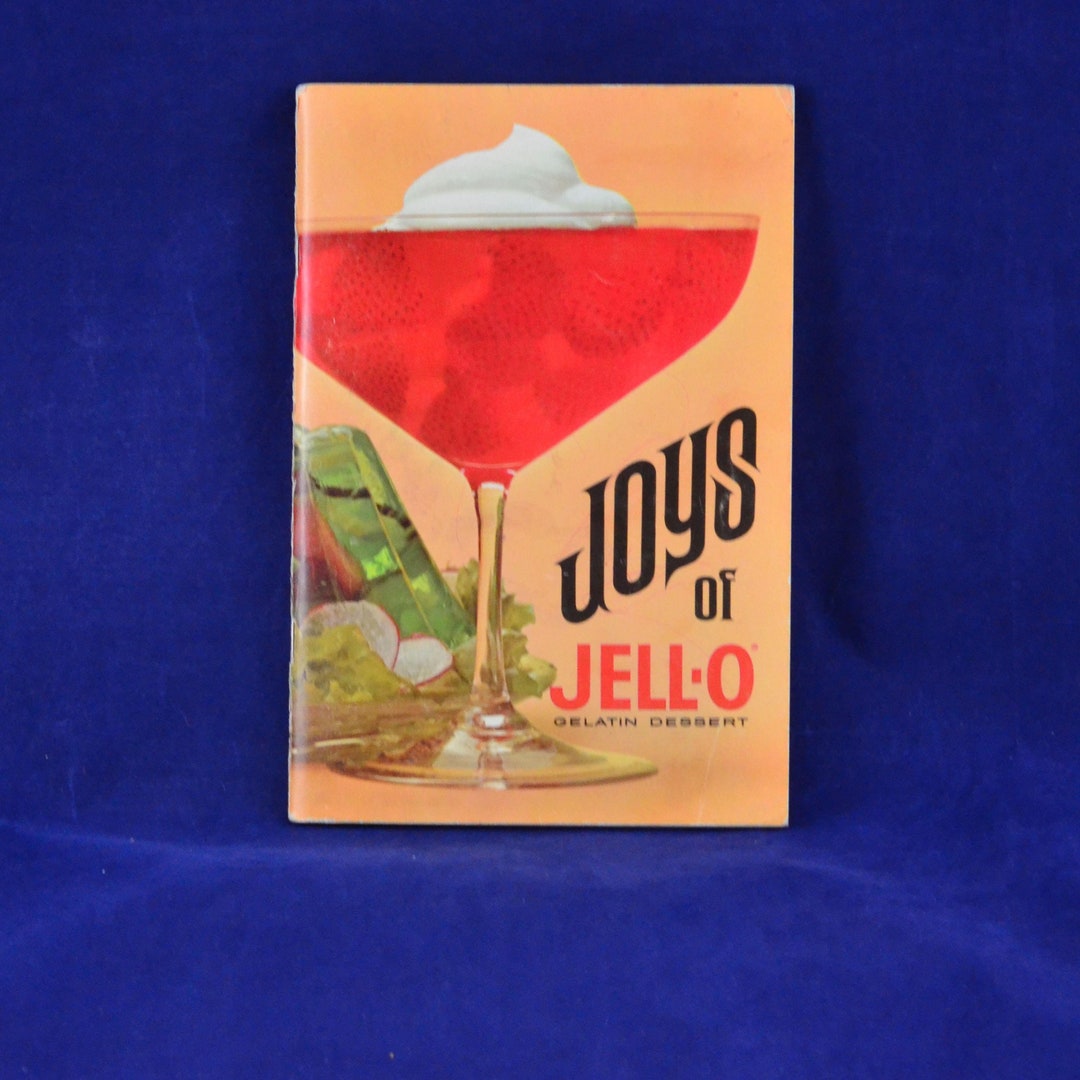 Joys of Jell-o - Vintage Colorful Illustrated Recipe & Advertising ...