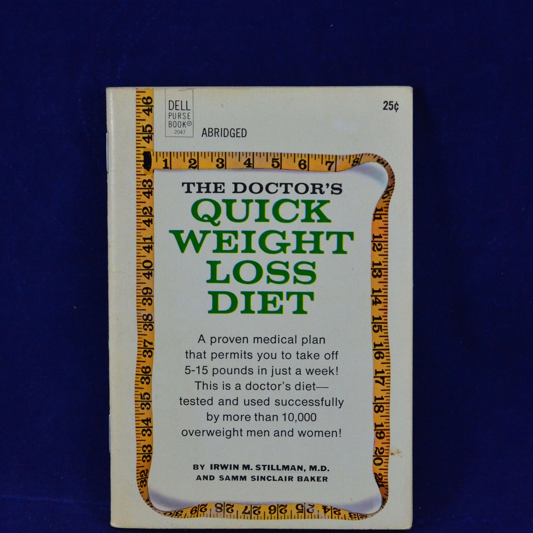 The Doctors Quick Weight Loss Diet By Stillman And Baker Etsy Denmark