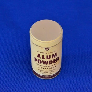 Vintage Alum Powder by Astringent National Package Drugs Inc. St. Louis ...