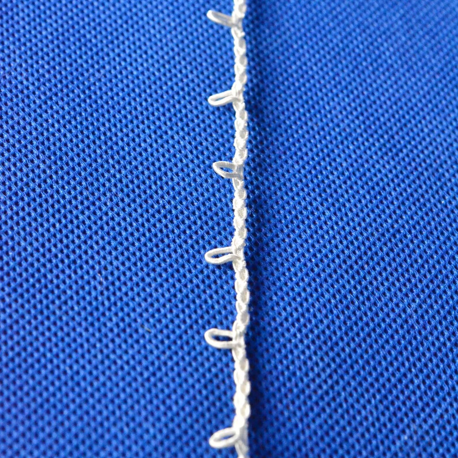 Cream Vintage Button Loop Elastic Trim 0.4 Inches Wide | Etsy