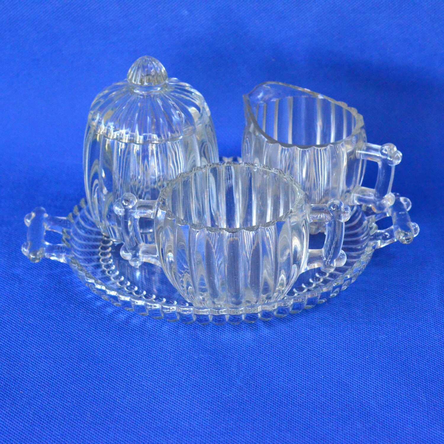 Serving Odds & Ends Dining & Serving Jeanette glass serving set Kitchen ...