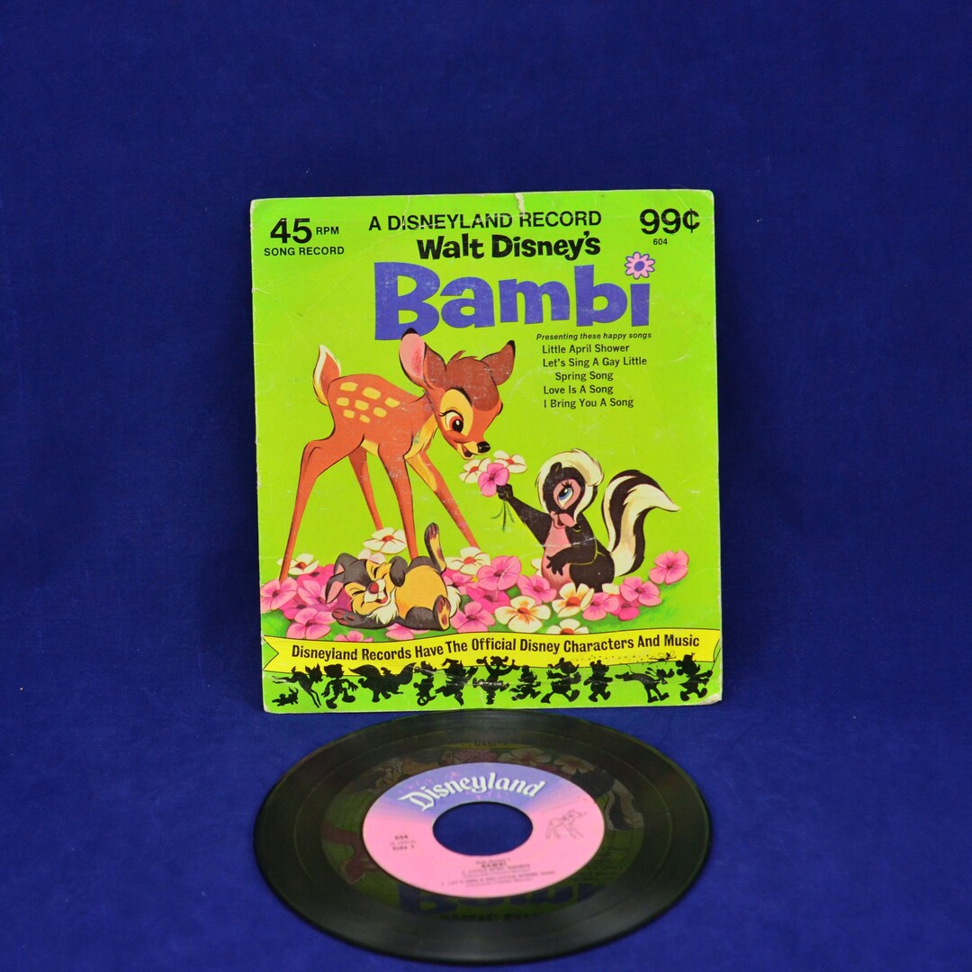 Walt Disney’s Bambi - Little April Shower, Spring Song, Love is a Song ...