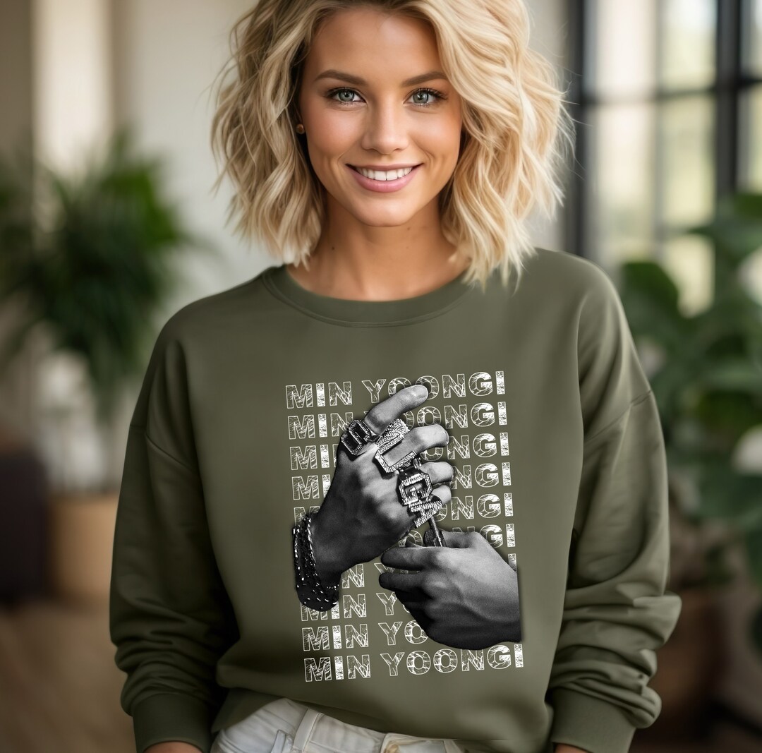 Kpop Sweater Korean Fashion Sweatshirt BTS Army Fan Gift RM V Suga ...