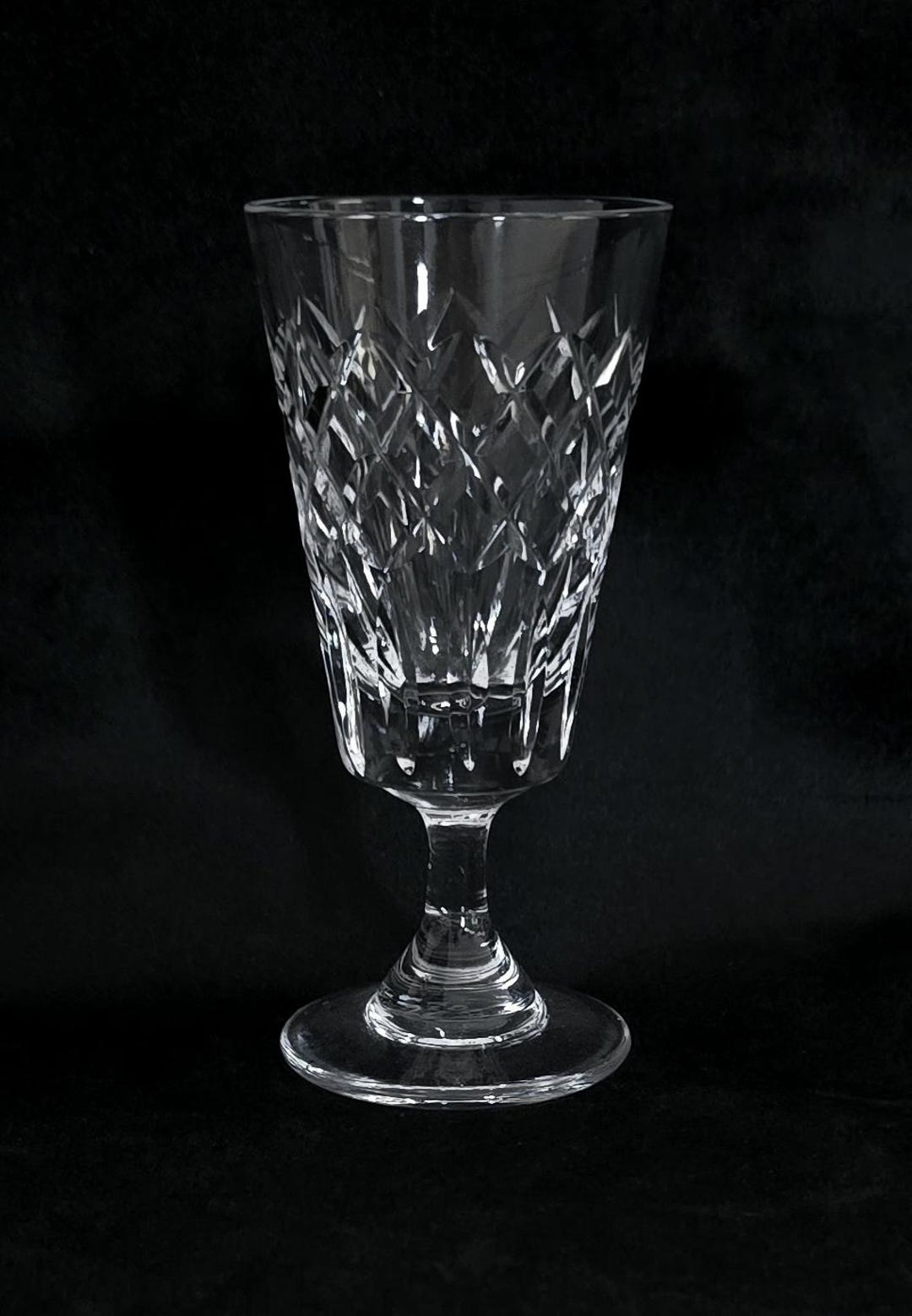 Tudor Crystal Latimer Sherry Glass 3 7/8" (99mm) Signed 1st Quality - Etsy