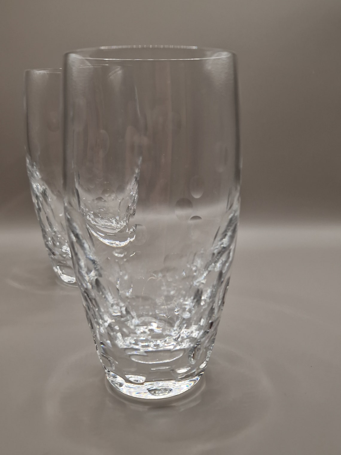 Pair Stuart Crystal Jasper Conran Zita Highball Glasses 5 3/4 Signed - Etsy