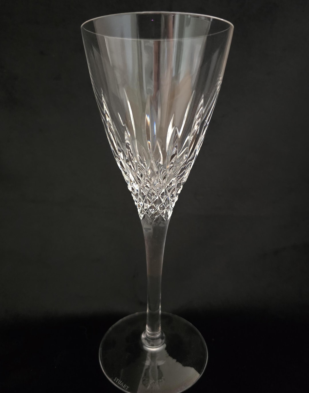 Stuart Crystal Madison Water Goblet Signed 1st Quality 8 3/4" - Etsy