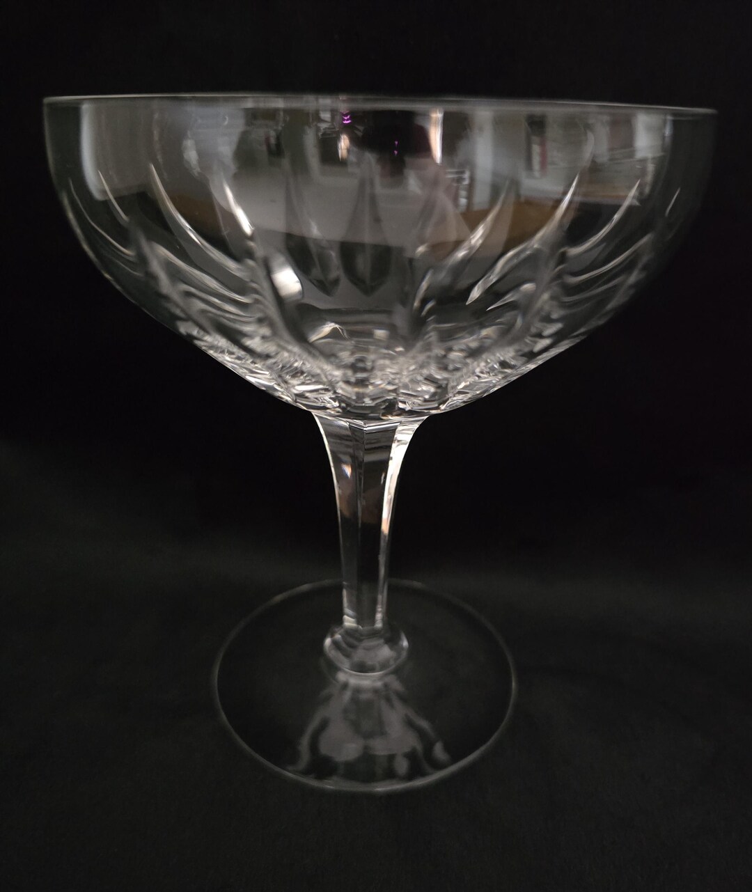 Stuart Crystal Monaco Champagne Saucer 4 5/8" (118mm) Signed 1st ...