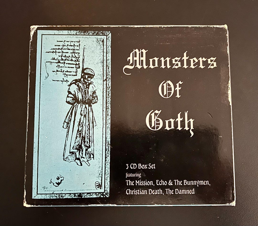 Various Artists - Monsters of Goth 3 CD Box Set Gothic UK Import - Etsy