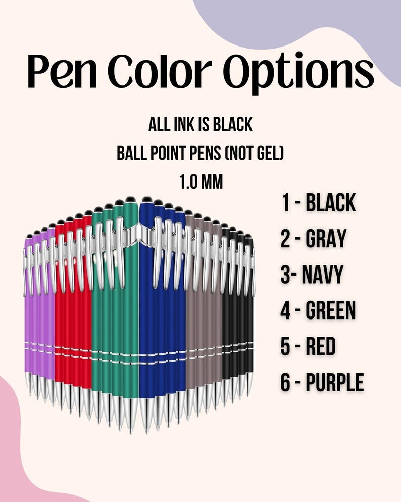 Single Pharmacy Saying Ballpoint Black Ink Pen With Stylus. Great Gift ...