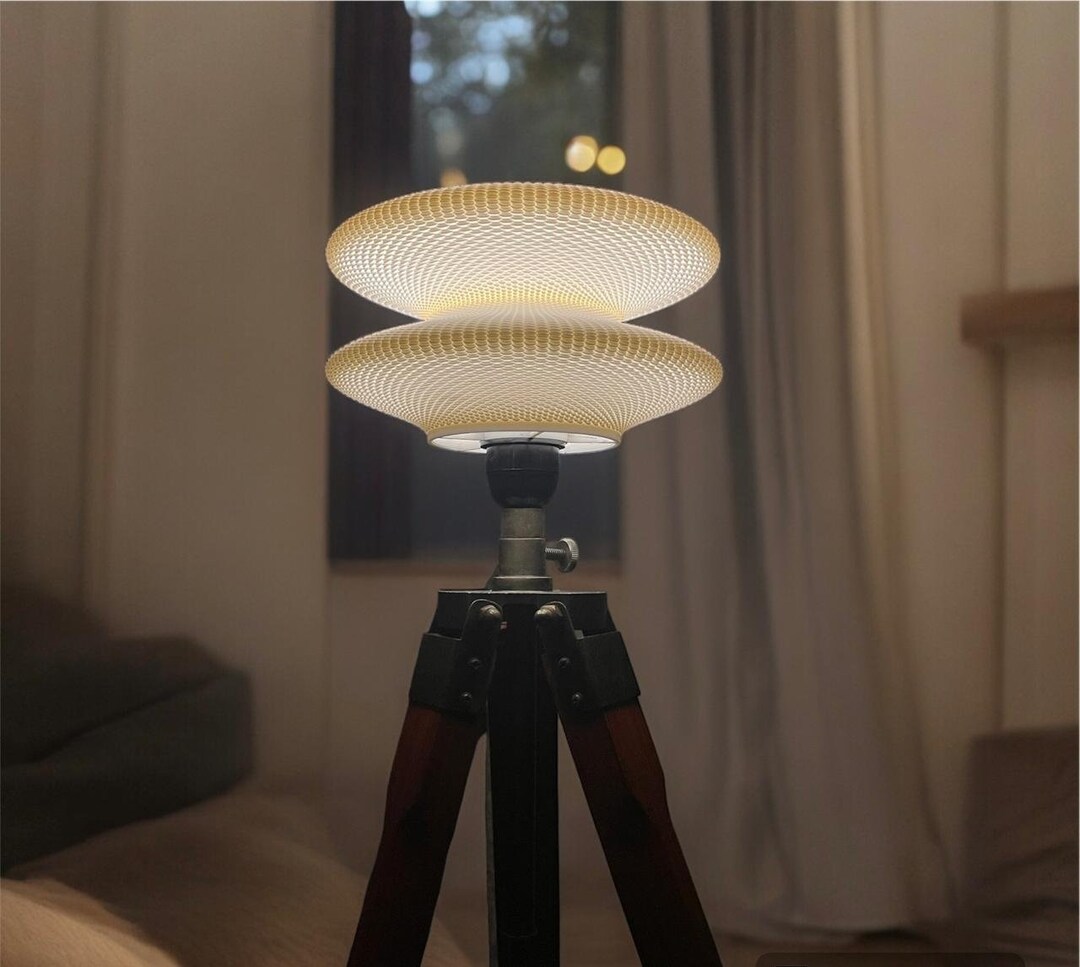 Parilamp the 3D Printed Lamp Shade Emulates a Mesh or Woven Material ...