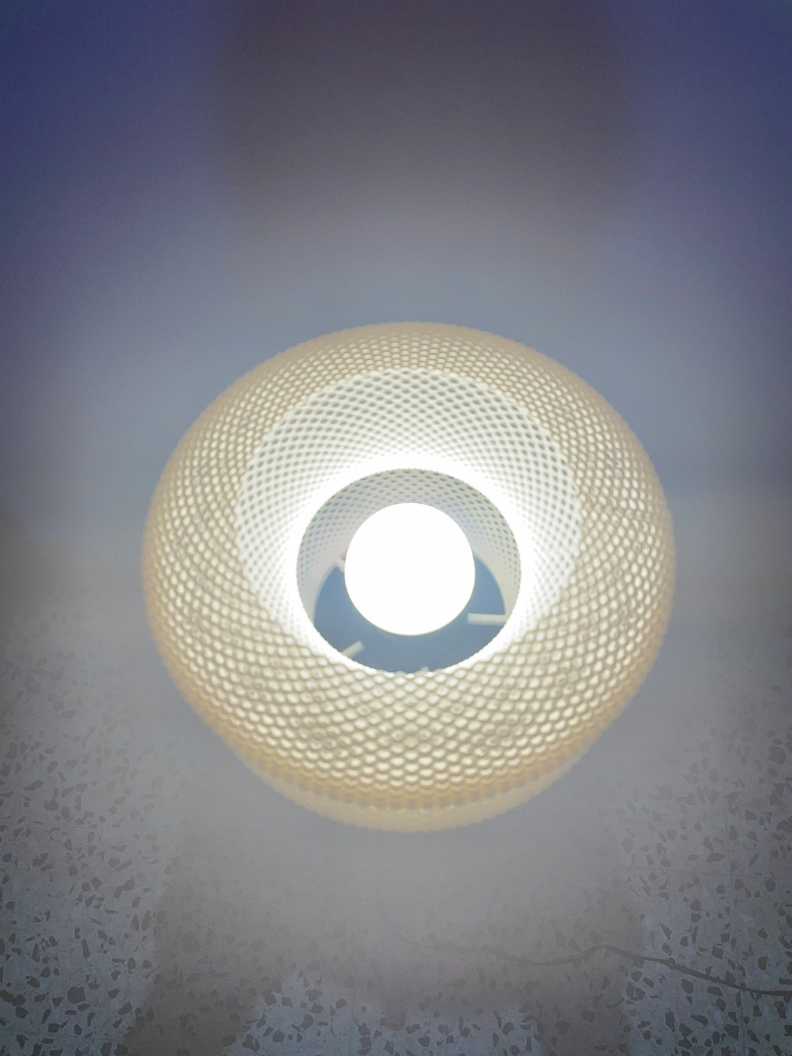 Parilamp - the 3D Printed Lamp Shade Emulates a Mesh or Woven Material ...