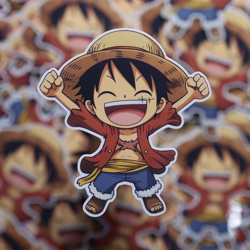 One Piece Vinyl Stickers - Etsy