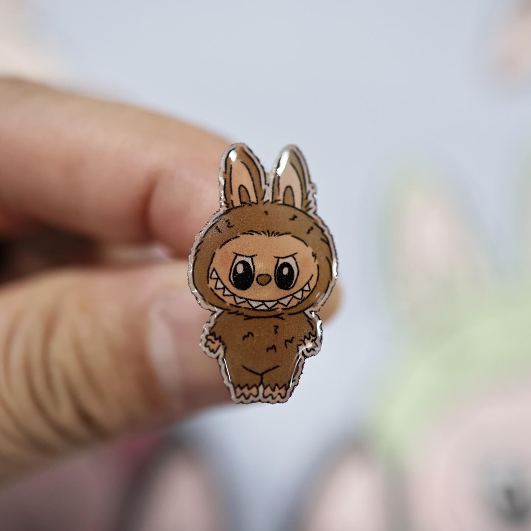 Toffee Labubu Pin, Perfect for Custom and Handmade Accessories, Unique ...