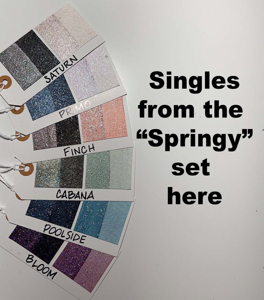 All Single Glitter Watercolors Available From the Set springy - Etsy
