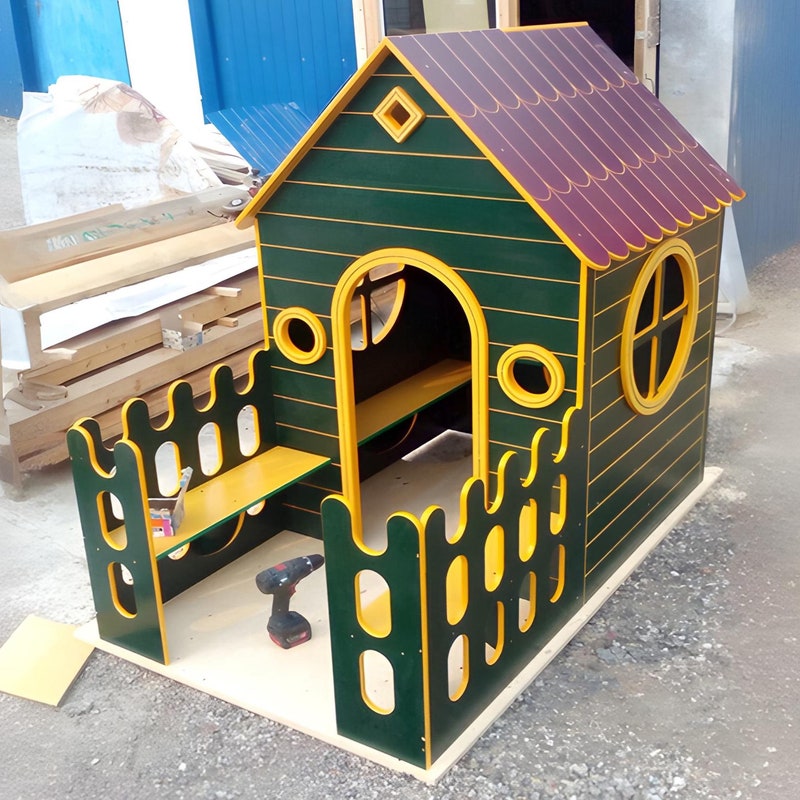 Playhouse Pattern - Etsy