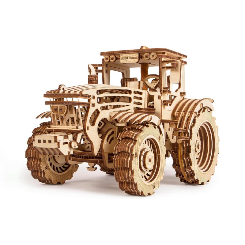 3d Tractor Laser Cut Files - Etsy