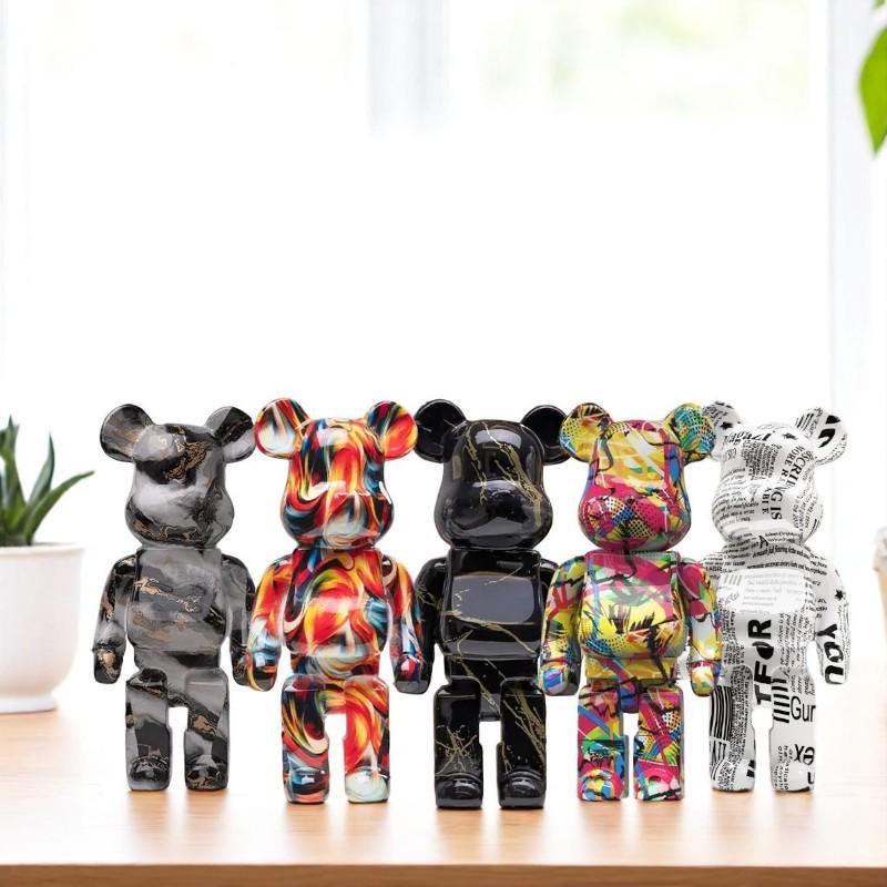 Graffiti Bear Statue - Etsy