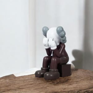 Inspired by KAWS Sit Statue Modern Art Decor Hypebeast Figure for Desk ...