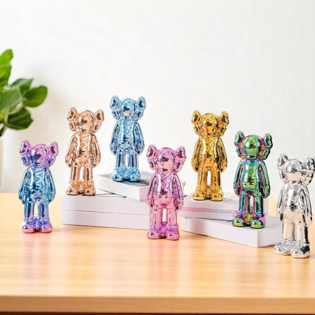 Modern Bearbrick Design Hypebeast Figure – Trendy Desk & Shelf Decor ...