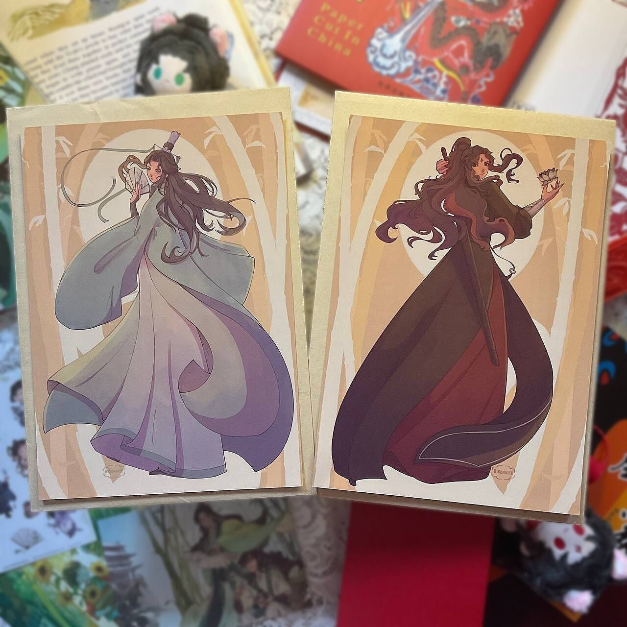 Bingqiu Prints_ Shen Qingqiu Luo Binghe_ the Scum Villain's Self-saving ...