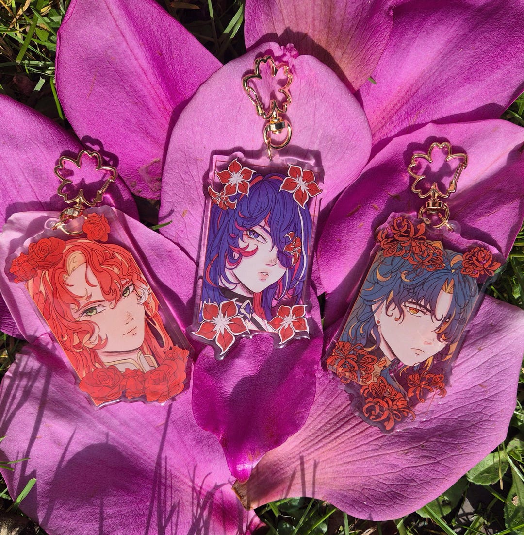 Honkai Star Rail Portrait Keychains_ Blade, Argenti, Acheron_ HSR - Etsy