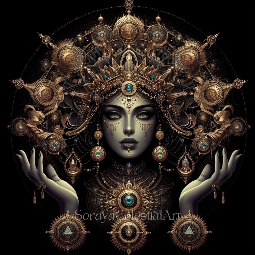 Gothic Tribal Fusion Belly Dancer - Etsy