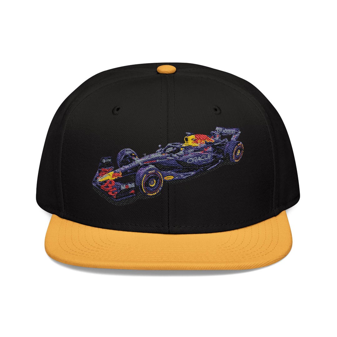 Formula 1, Oracle Red Bull, Embroidered Snapback Cap, Racing Style Hat ...
