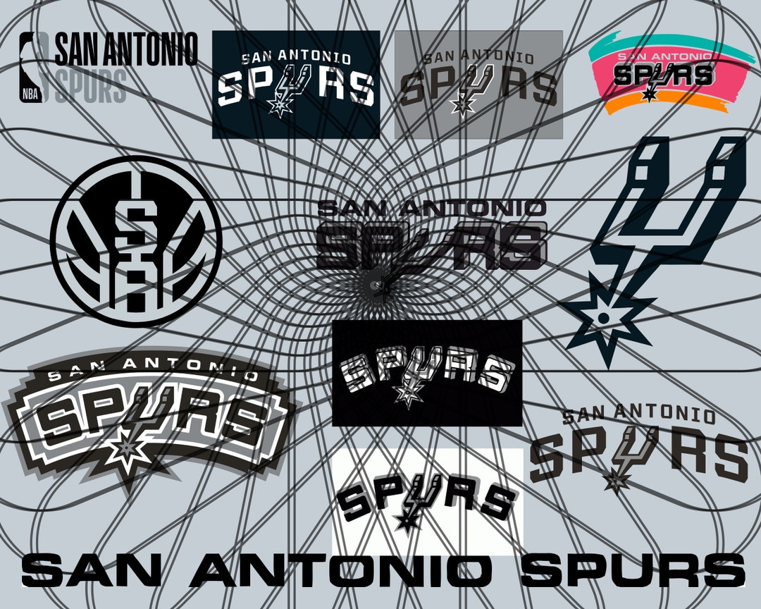 Spurs Svg, Spurs Template, Spurs Stencil, Basketball Gifts, Digital ...
