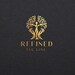 Refined Tree Logo Template, Elegant Tree Logo, Luxurious Logo, Ayurveda ...