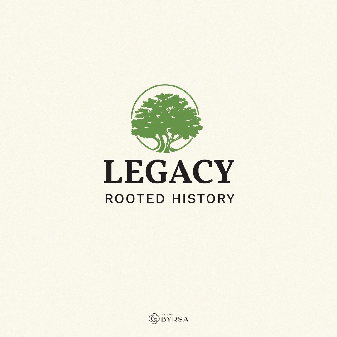Custom Logo Template: Oak Tree Logo - Etsy