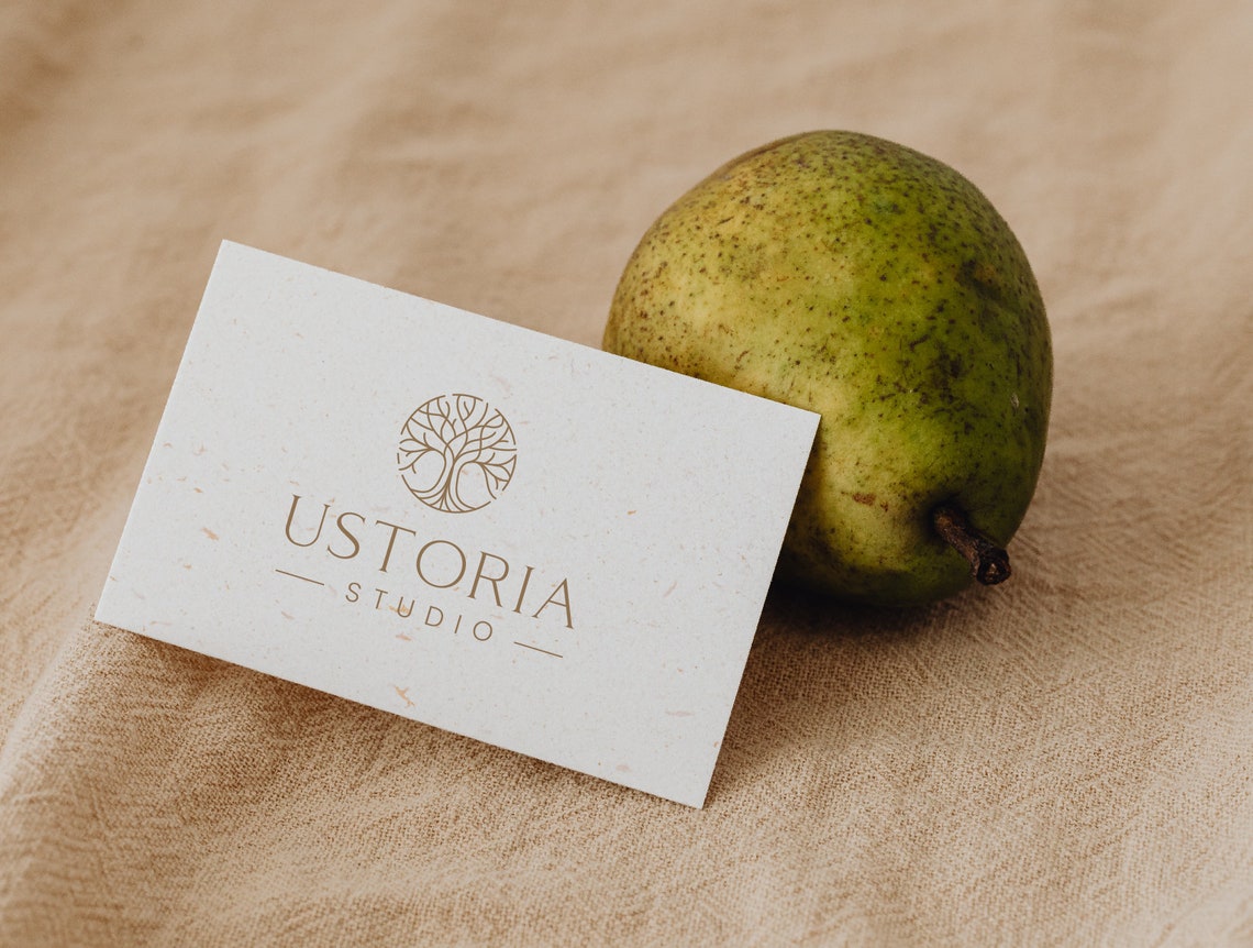 Lineart Tree of Life Logo, Minimal Tree Logo, Elegant Logo, Luxurious ...