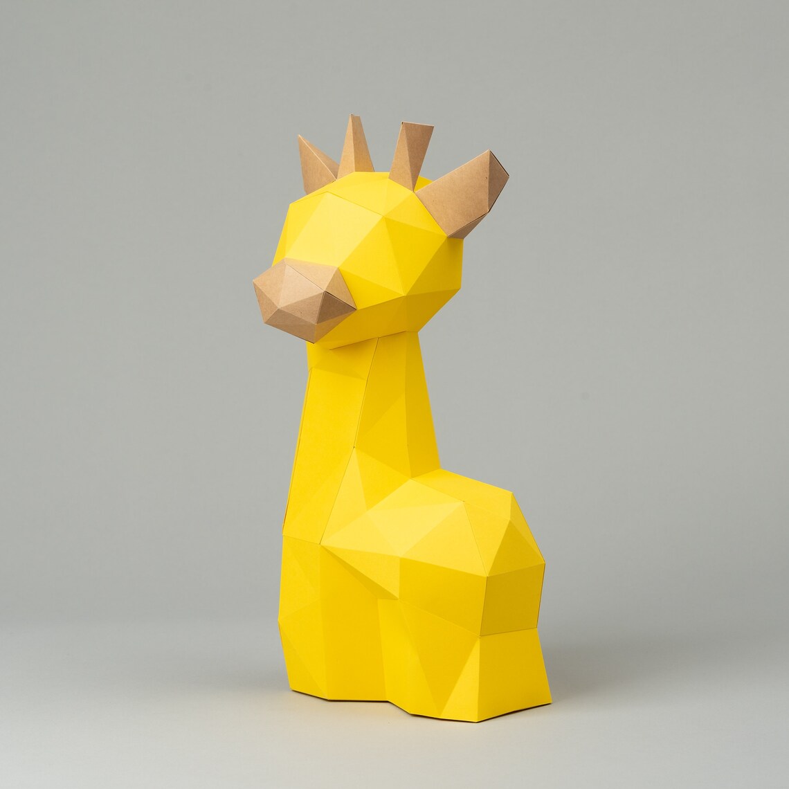 Baby Giraffe 3D Papercraft Kit for You to Make This Cute 3D - Etsy Canada