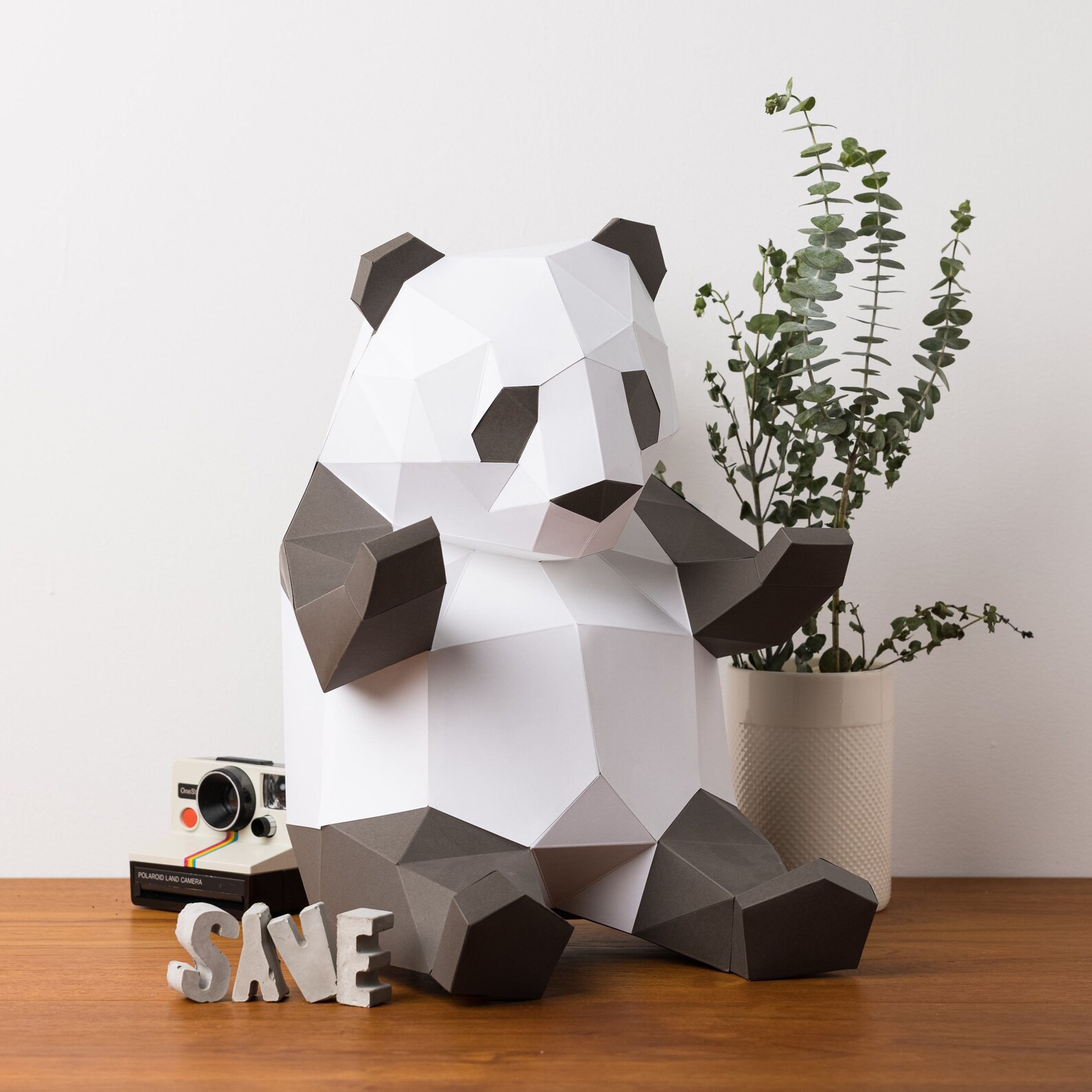 Panda Bear Kit for You to Make This Unique 3d Papercraft. DIY Kit ...
