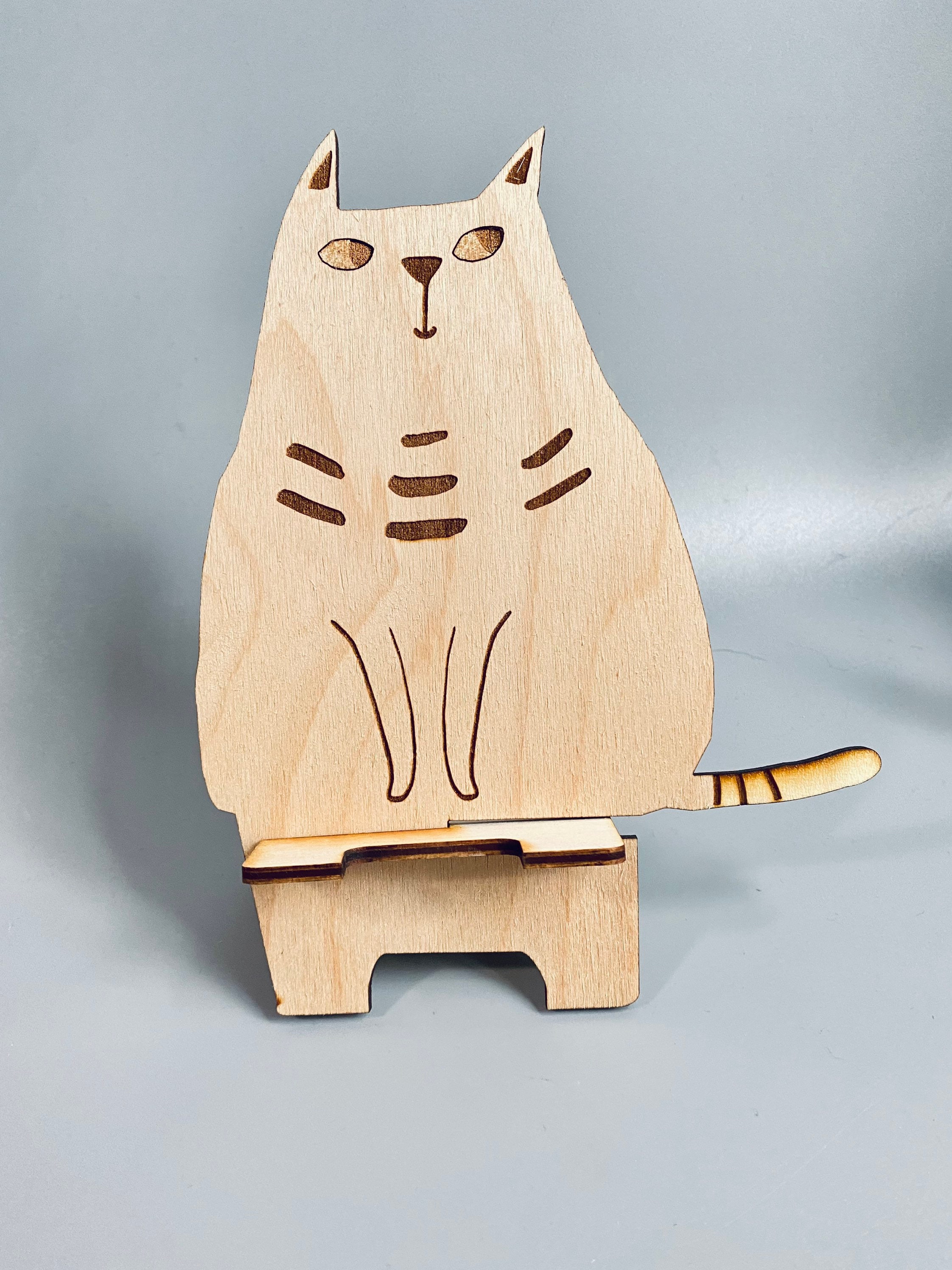 Cat Phone Stand, Cell Phone Stand iPhone Dock, Kitty Phone Stand, Cat ...