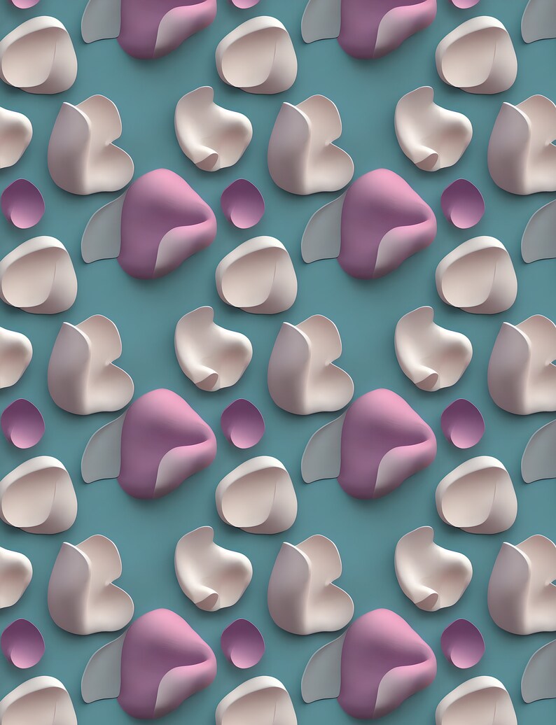 Abstract Modern Collage Decoupage Paper Print and Pattern Paper ...