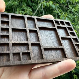 Printer Tray - Mini Curio Shelf - Etsy