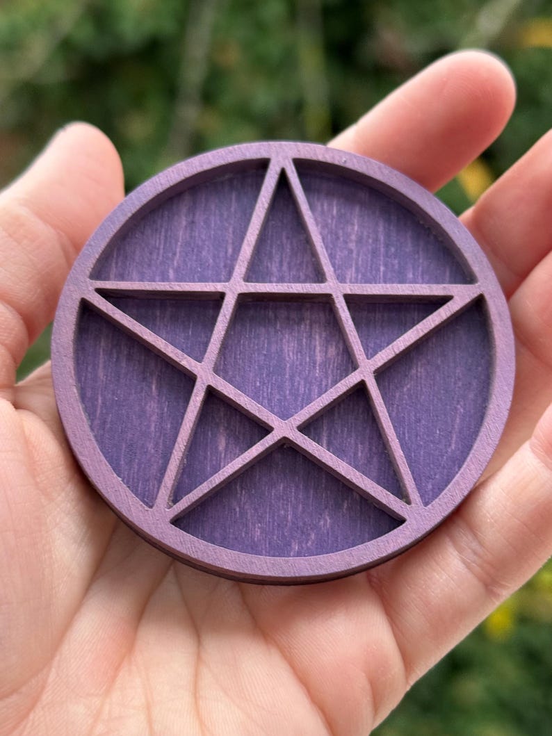 Pentagram - Mini Curio Shelf - Etsy
