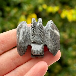 Soapstone Bat Gemstone Carving - Etsy