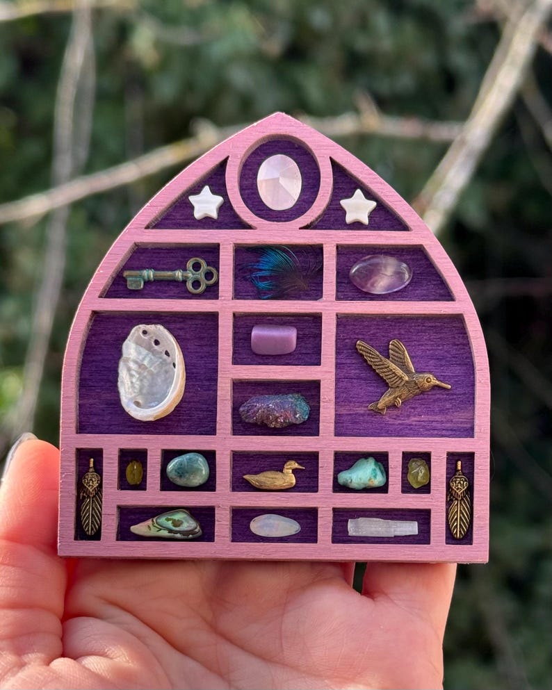 Cathedral - Mini Curio Shelf - Etsy