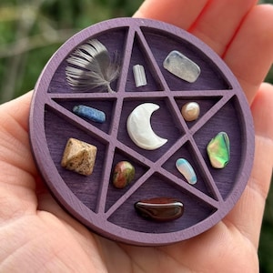 Pentagram - Mini Curio Shelf - Etsy