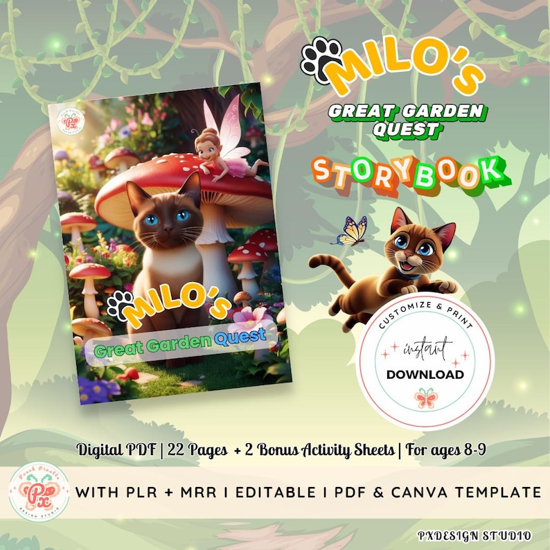 Adventure Storybook for Kids + 2 Interactive Activity Sheets | Milo’s ...