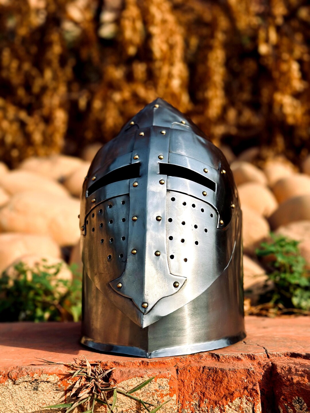 Medieval Barbute Helmet Medieval Knight Helmet Best Gift for Him ...