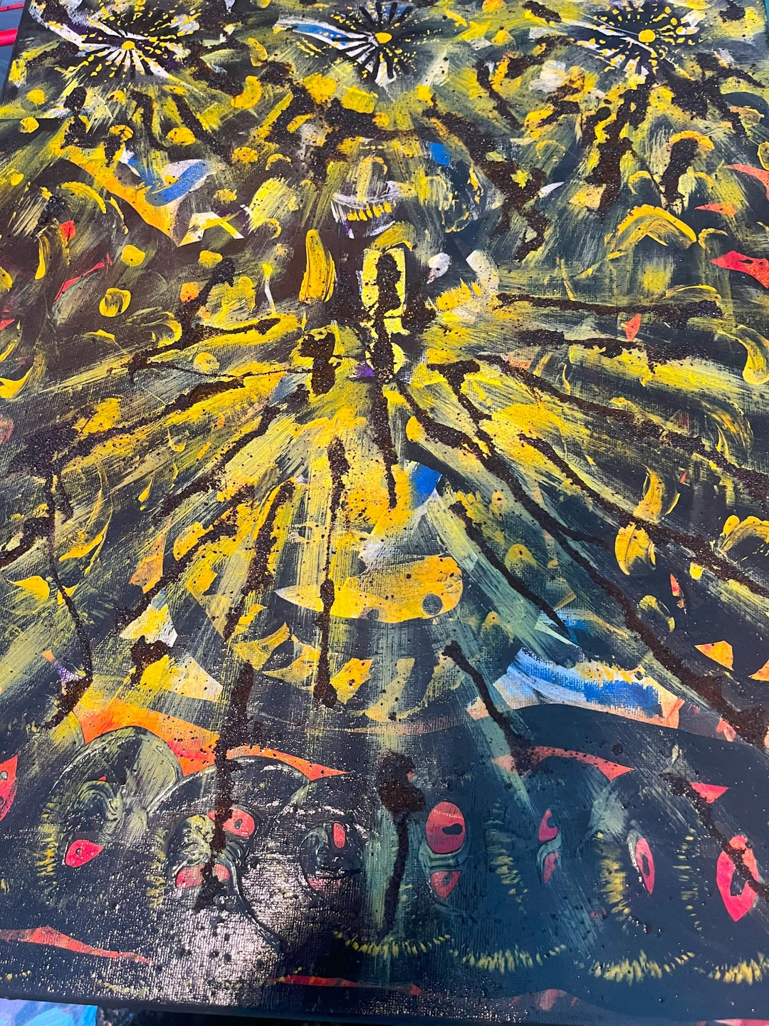 16 X20 Abstract Art pathways Into the Unknown Free Shipping - Etsy