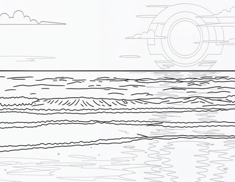 Famous Places Coloring Pages - Etsy