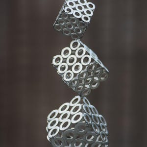 Triple Cube Sculpture Stainless Steel Weld Art - Etsy
