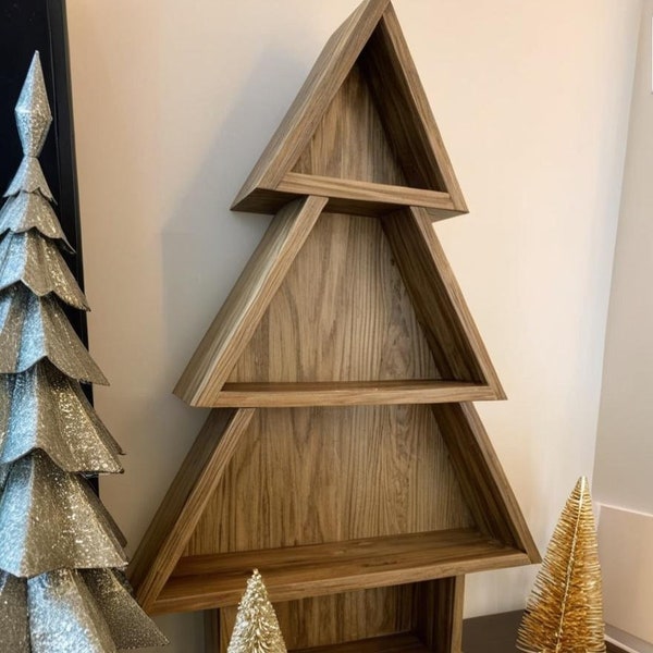 DIY Christmas Tree Plans, 2x4 Wood Plans, Holiday Woodworking ...